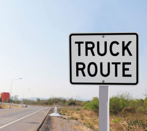 Truck Route Signs - Alumetal