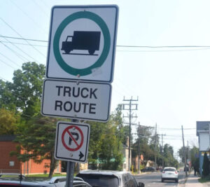 Truck Route Signs - Alumetal