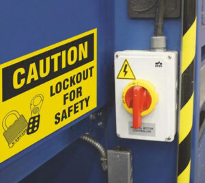 Caution Lockout Signs - Alumetal