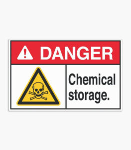 Chemical Storage Signs - Alumetal