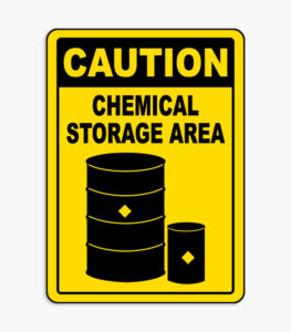 Chemical Storage Signs - Alumetal