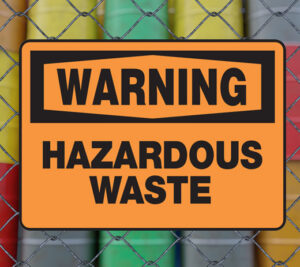 Hazardous Waste Signs - Alumetal
