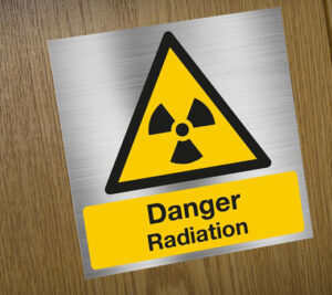 Radiation Warning Signs - Alumetal