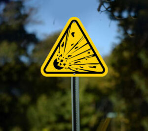 Explosives Signs - Alumetal