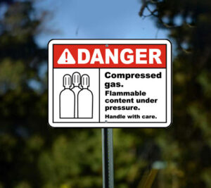 Gas Identification Signs - Alumetal