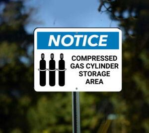 Gas Identification Signs - Alumetal