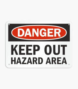 Hazard Warning Signs - Alumetal