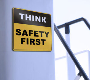 Think Safety Signs - Alumetal