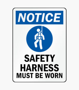 Working at Heights Signs - Alumetal