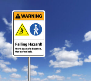 Working at Heights Signs - Alumetal