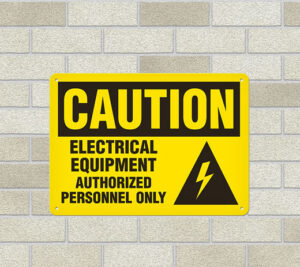Electrical Equipment Signs - Alumetal