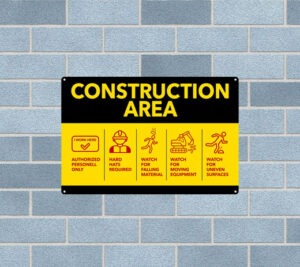 Industrial Safety Guide Signs - Alumetal