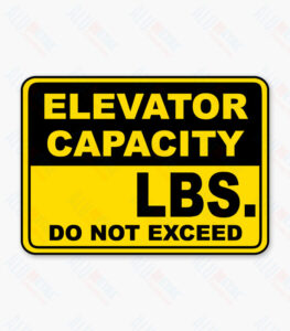 Elevator Signs - Alumetal