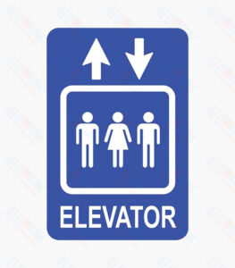 Elevator Signs - Alumetal